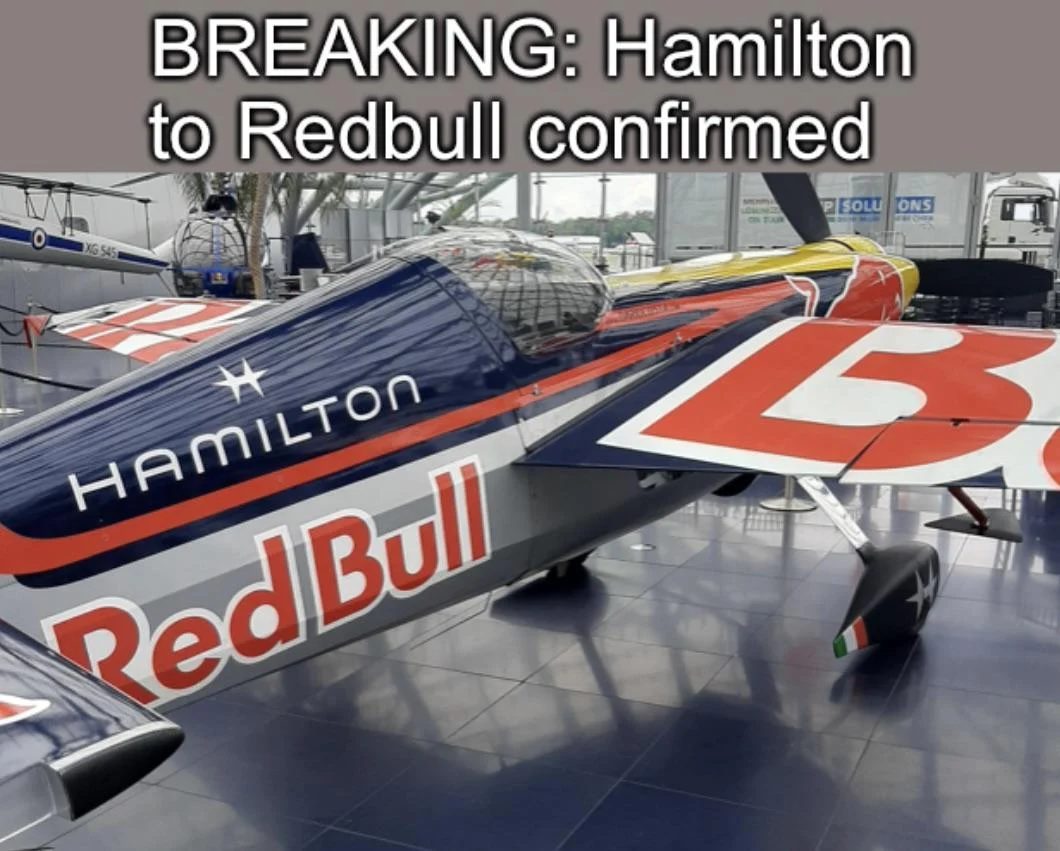 An internal source has provided Hamilton’s name on an RB 2026 chassis. | Scrolller