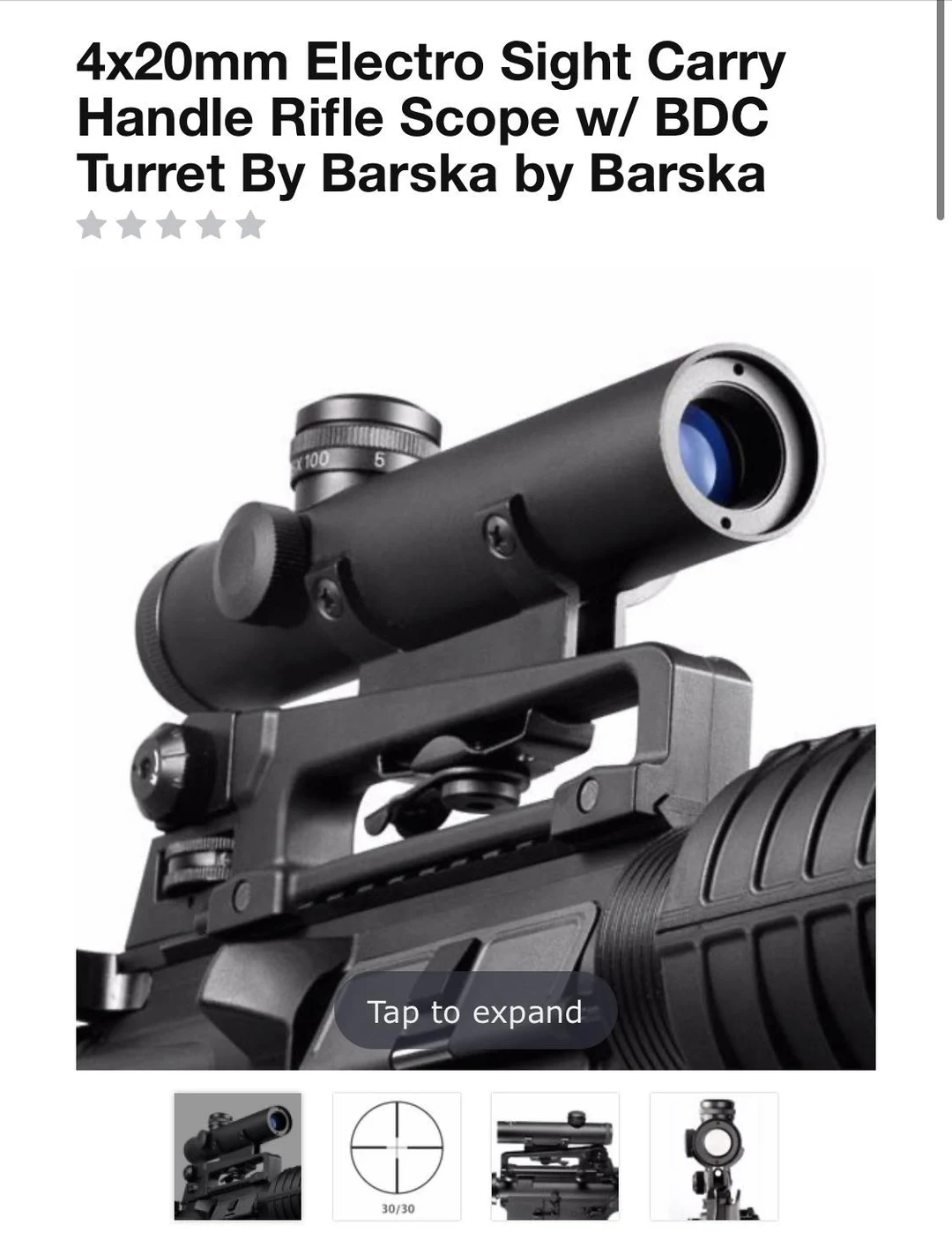 Barska carry handle scope? Are these good scopes? | Scrolller