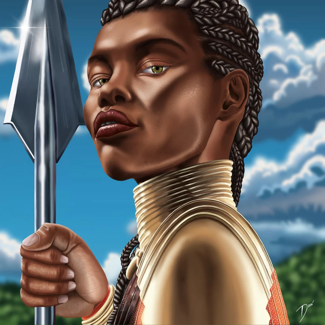 Digital illustration inspired by Black Panther: Wakanda forever. @_dava_ (IG) | Scrolller