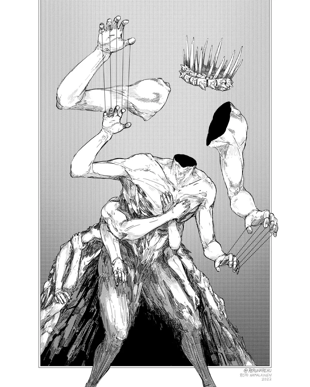 King of Devotion, digital illustration by me. | Scrolller