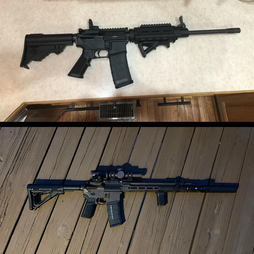 First rifle-2020. Current rifle-Yesterday. | Scrolller