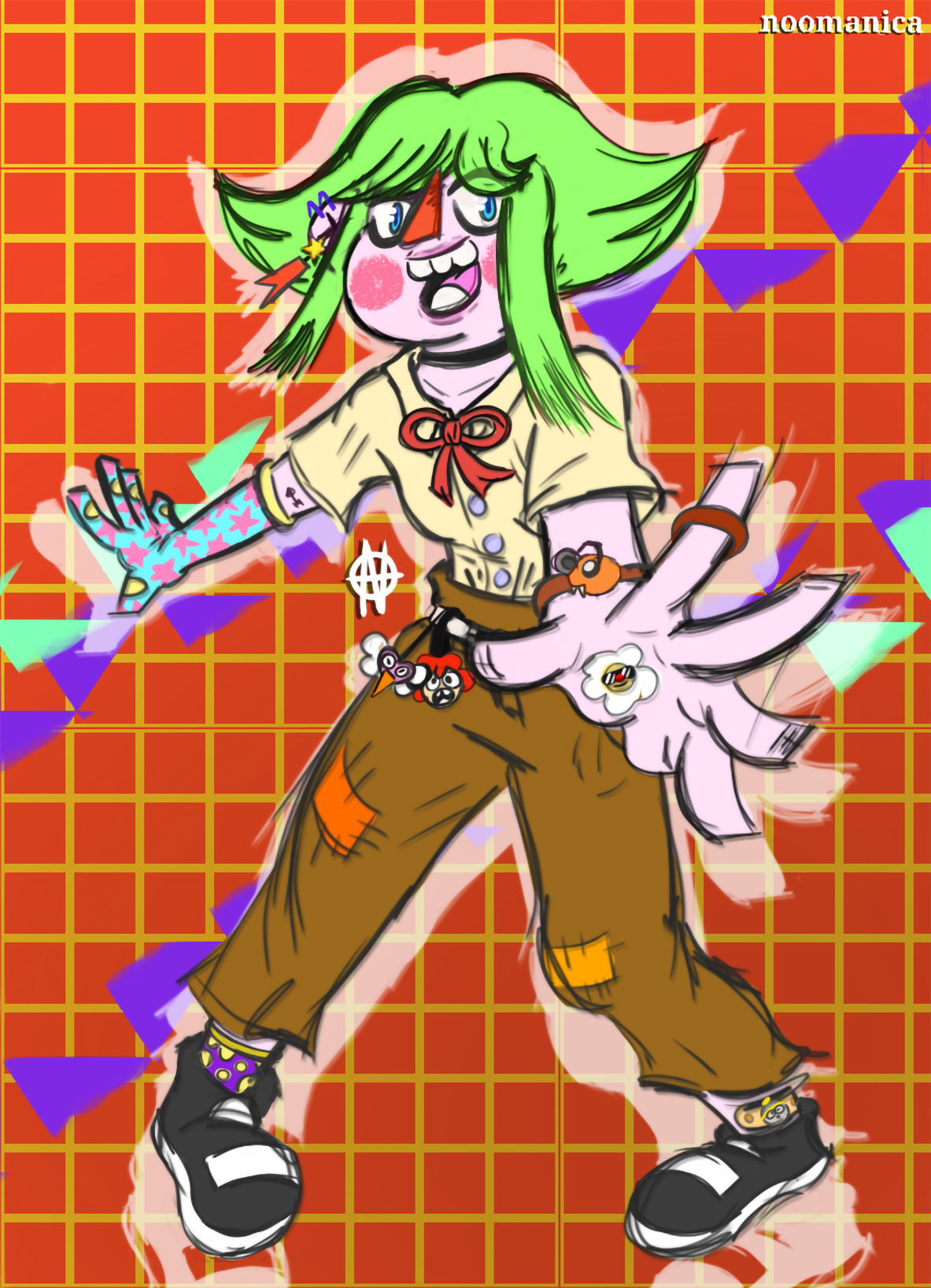 joy girl, me , digital, 2023 | Scrolller