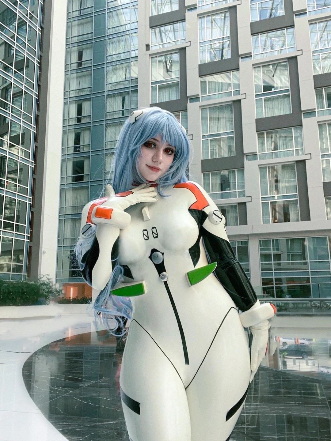 Rei plugsuit cosplay | Scrolller