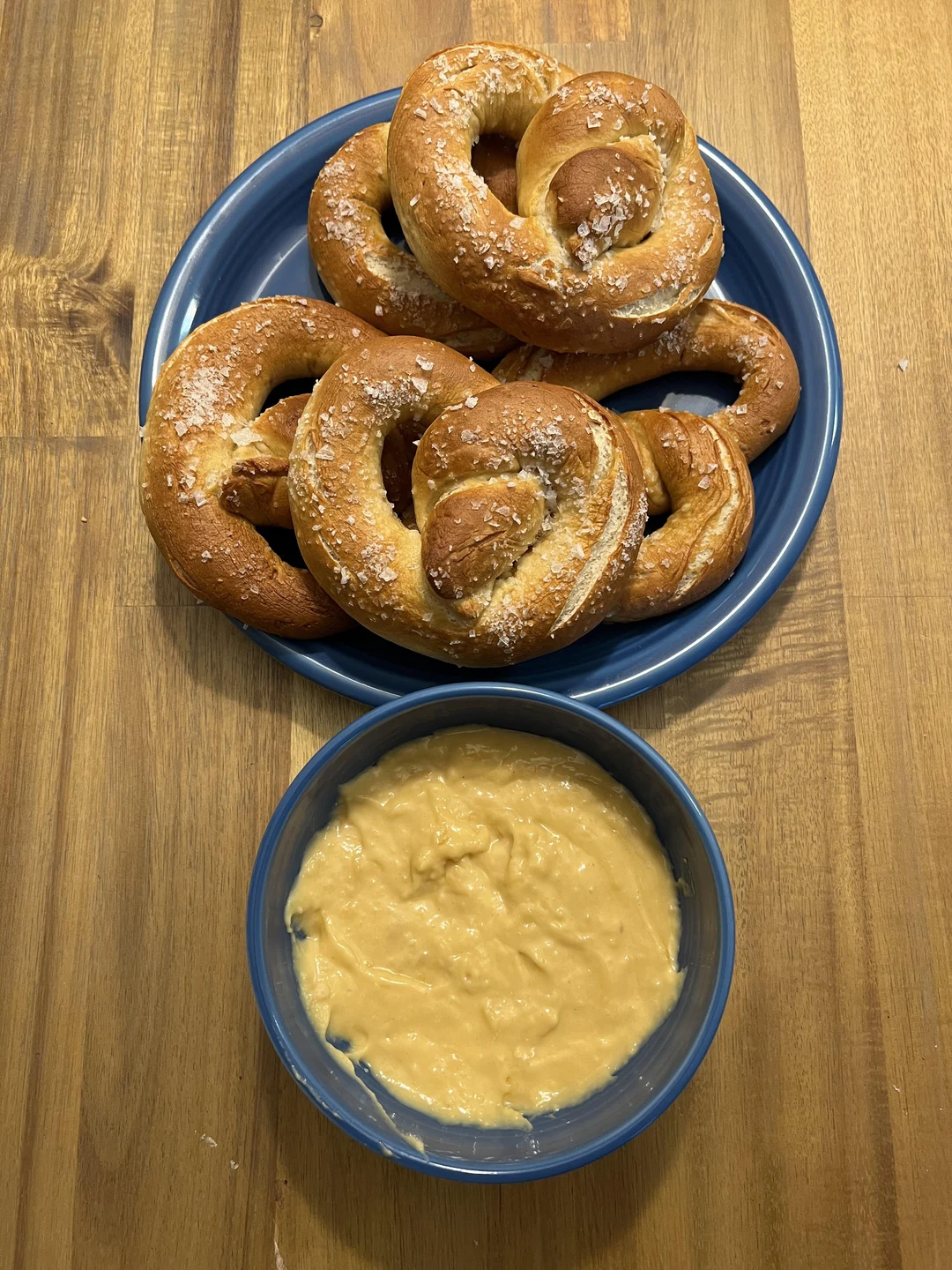 Homemade pretzels and dip! | Scrolller