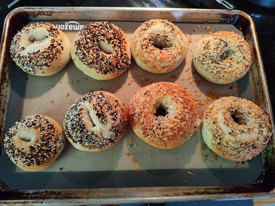 I made some bagels today! 4 everything and 4 parmesan everything. Is there anything I can do to ...