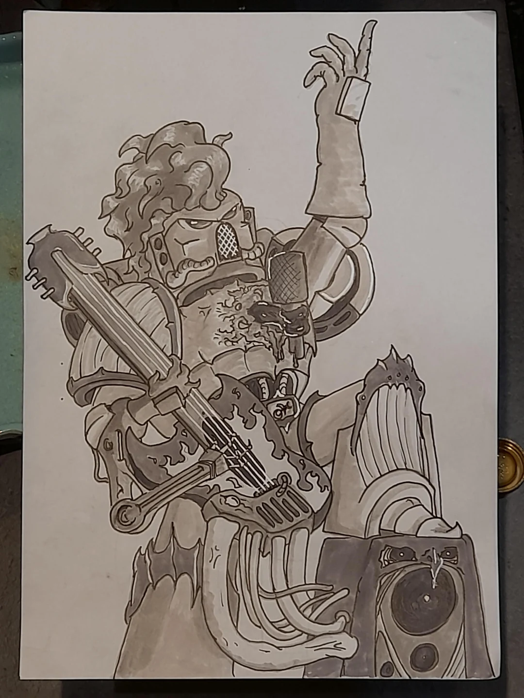 Noise marine! Day 2 of #40daysof40k | Scrolller
