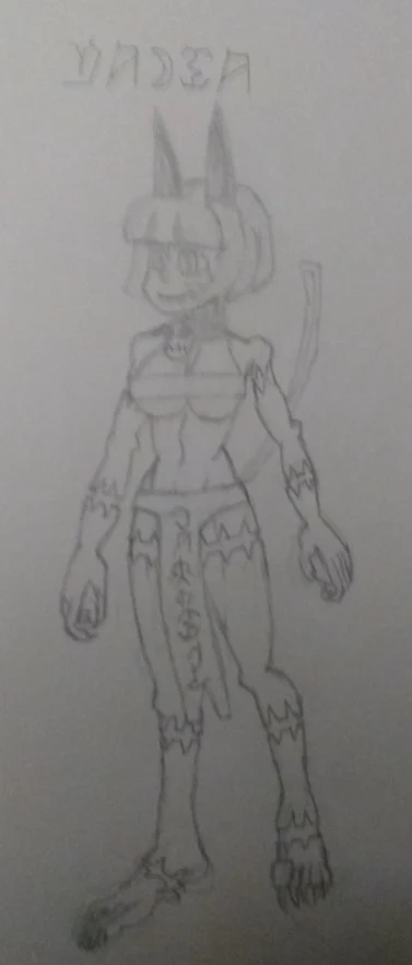 I drew Nadia from reference in a strange outfit because I thought it would look cool. | Scrolller