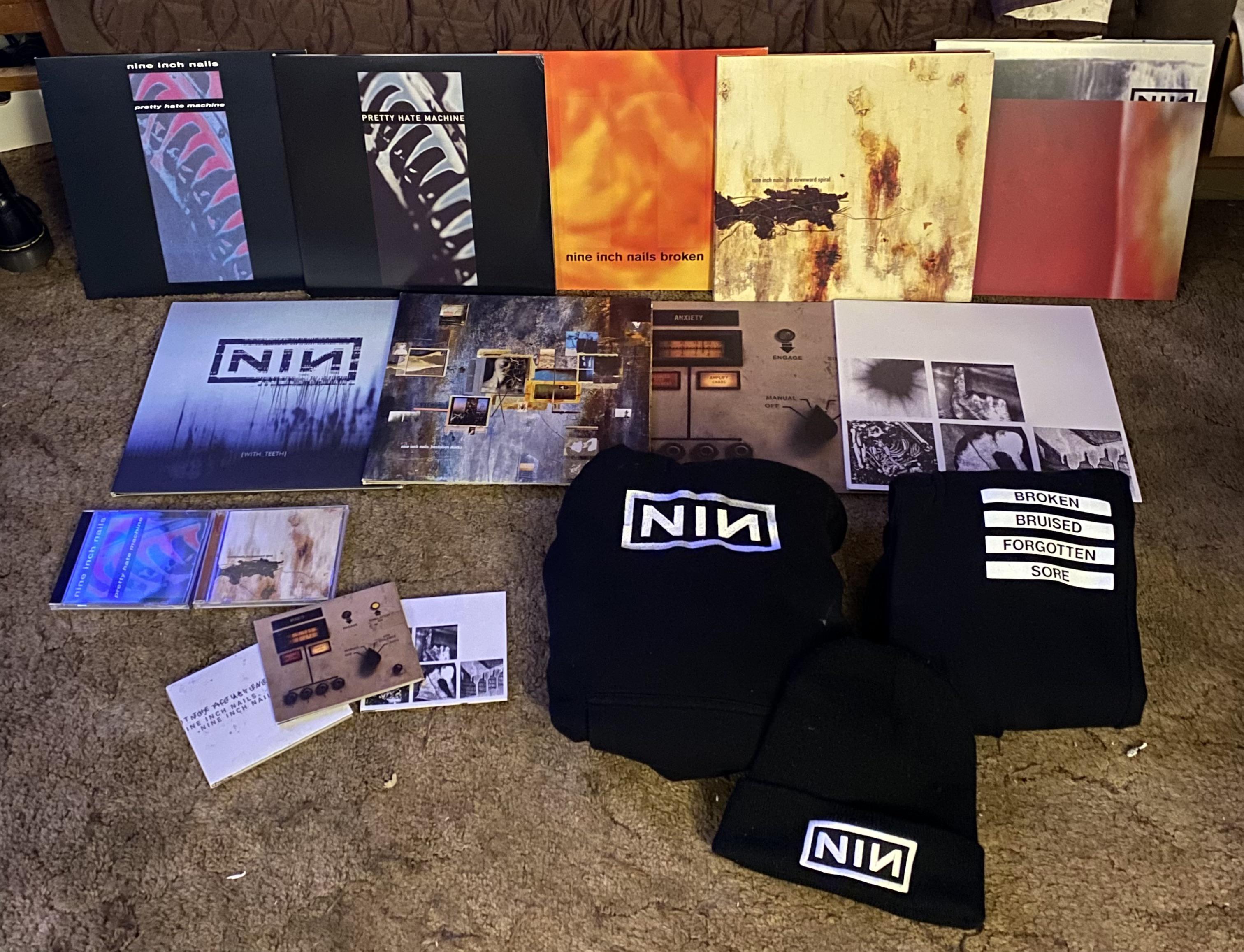 My NIN collection so far | Scrolller