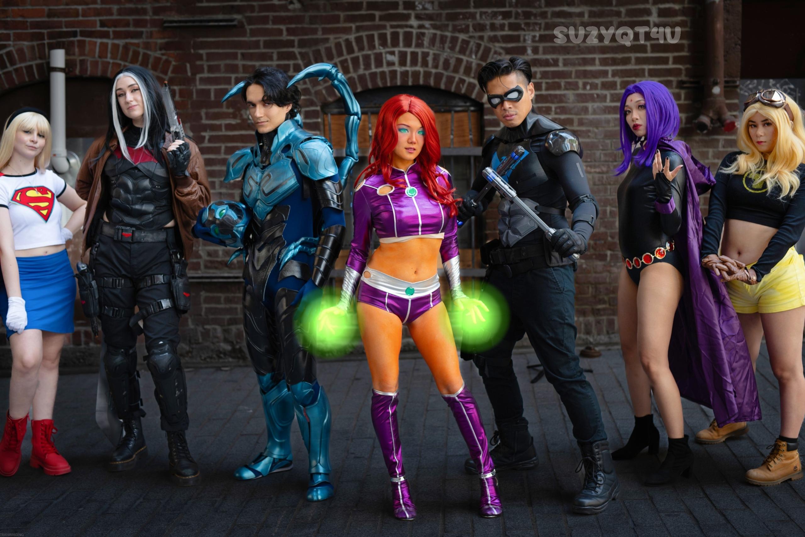 [cosplay] Our Teen Titans cosplay group - The Judas Contract lineup ...