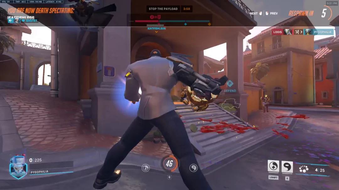 Doomfist never skips leg day | Scrolller