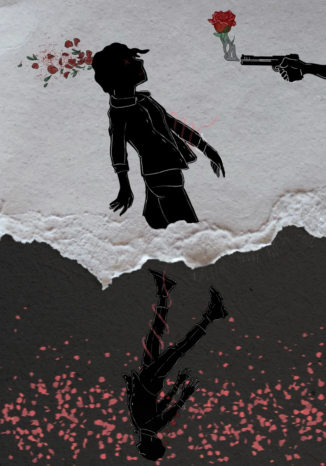 Falling Never Felt So Good, me, procreate | Scrolller