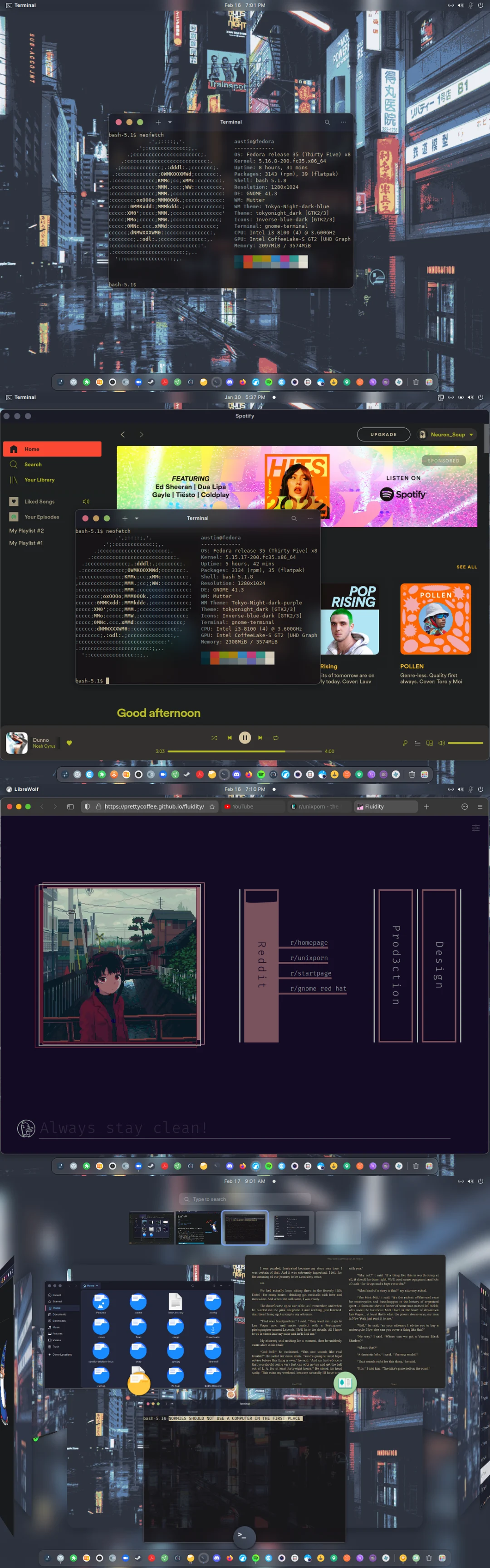 [GNOME] Simple yet effective | Scrolller