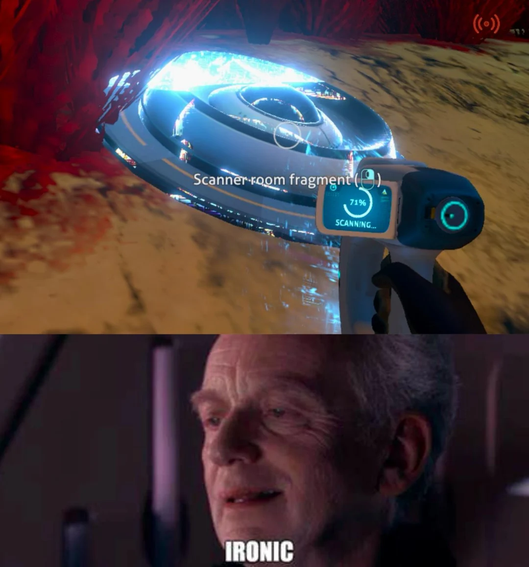 Scanning a scanner room. | Scrolller