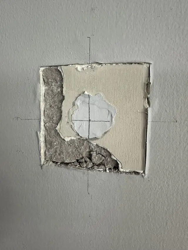 Was hoping to do a simple California patch of what appeared to be a poor job by the previous ...