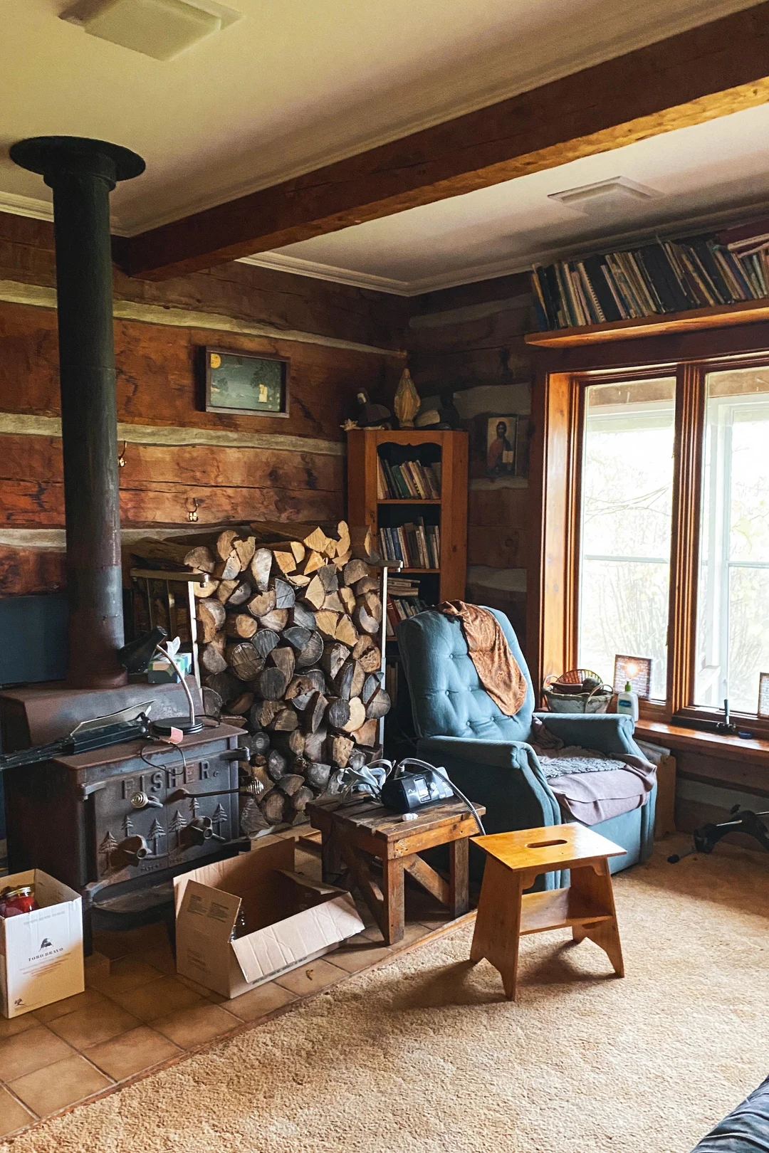 Cozy corner at the farmhouse | Scrolller