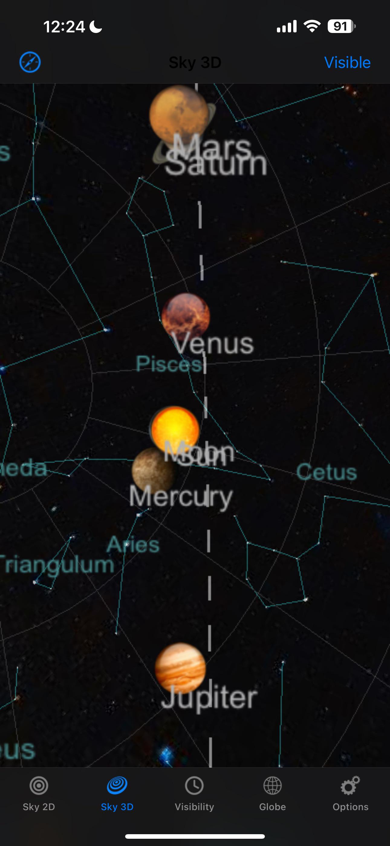Eclipse is starting… all planets are in a line behind the moon | Scrolller