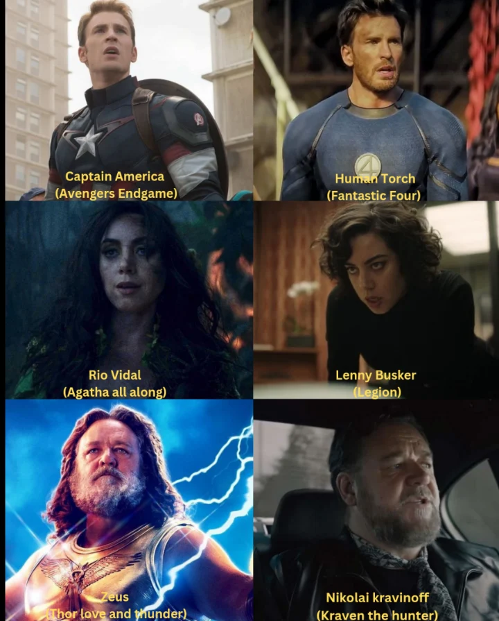 Marvel Actors Playing Other Marvel Characters 🔥 | Scrolller