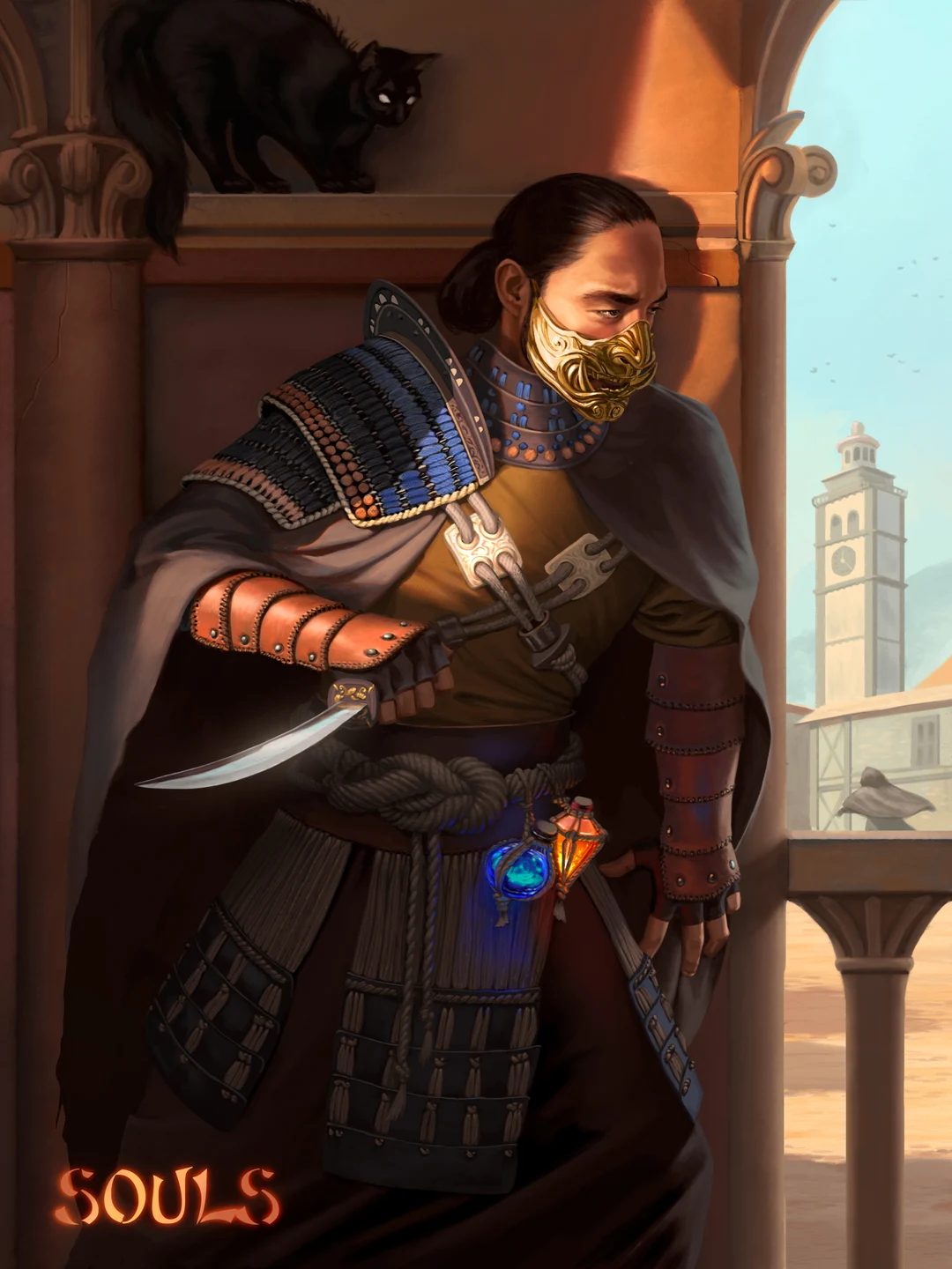 Oriental assassin, art by me | Scrolller