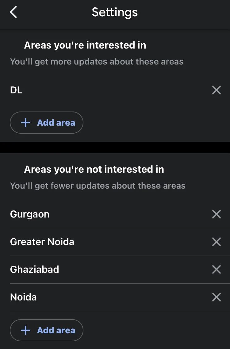 Maps settings for you. | Scrolller