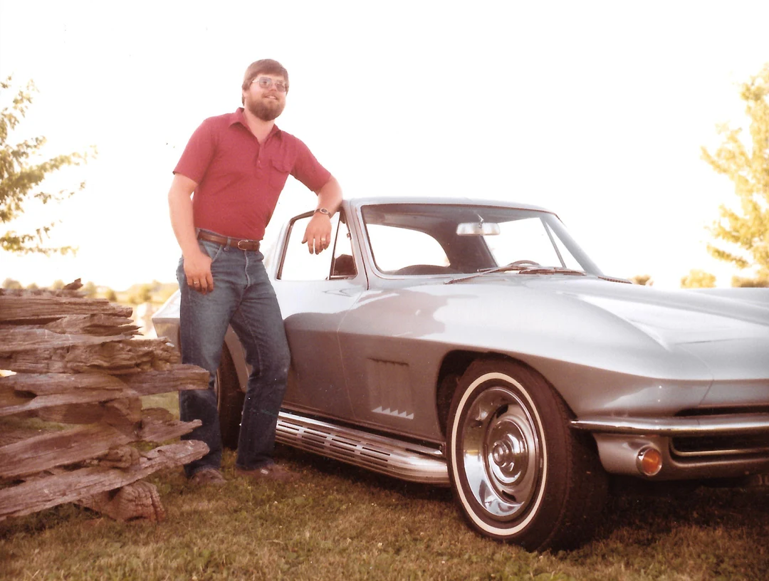 “My dad in 1985 with his 1967 Corvette” | Scrolller