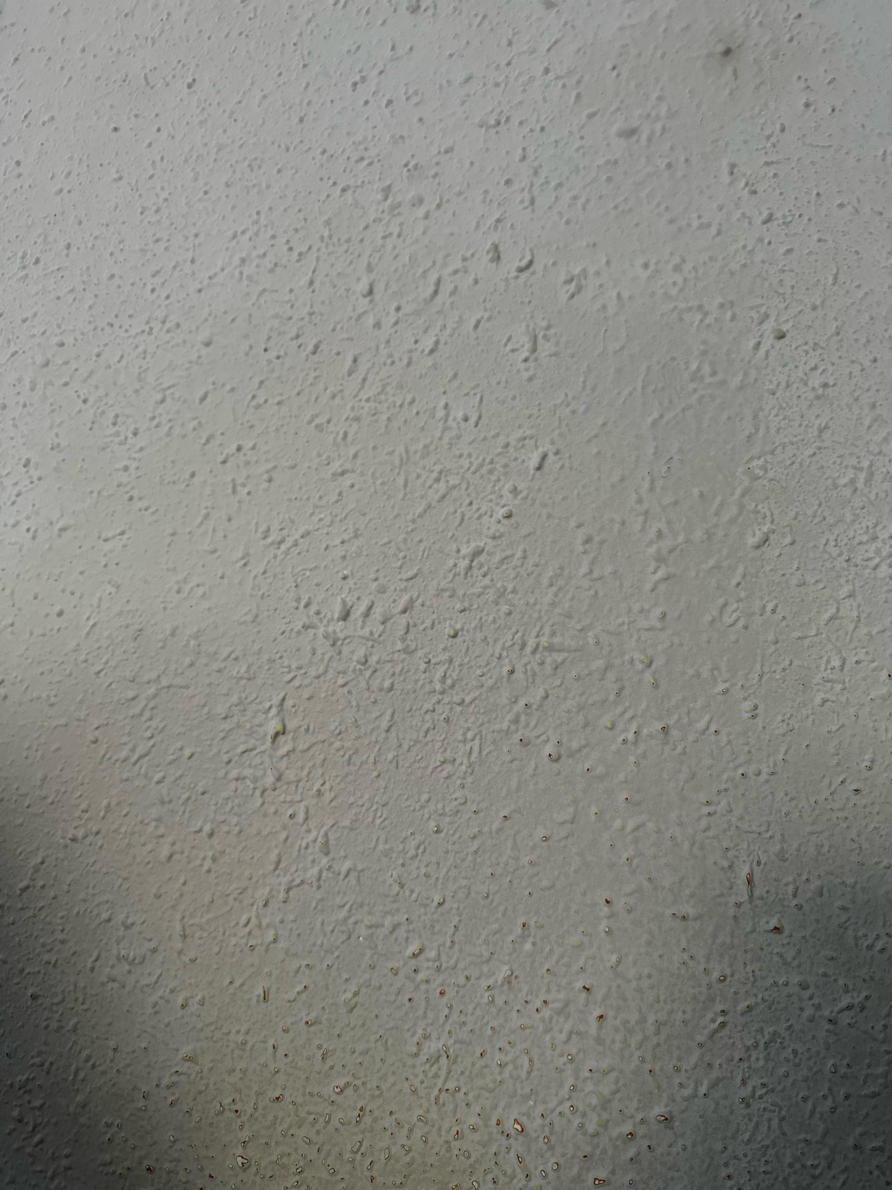 How do I get rid of this stipple wall texture ? | Scrolller