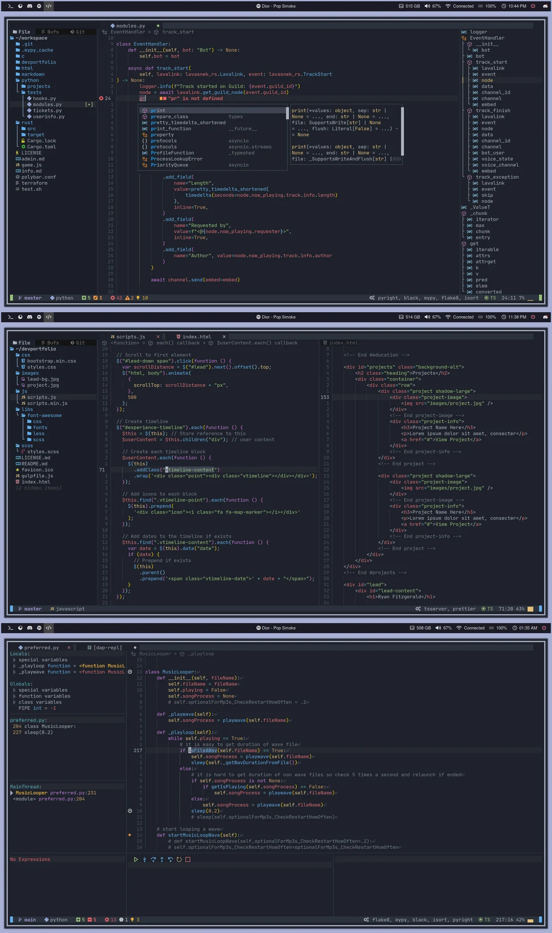 [NeoVim] AstroNvim v3 | Scrolller