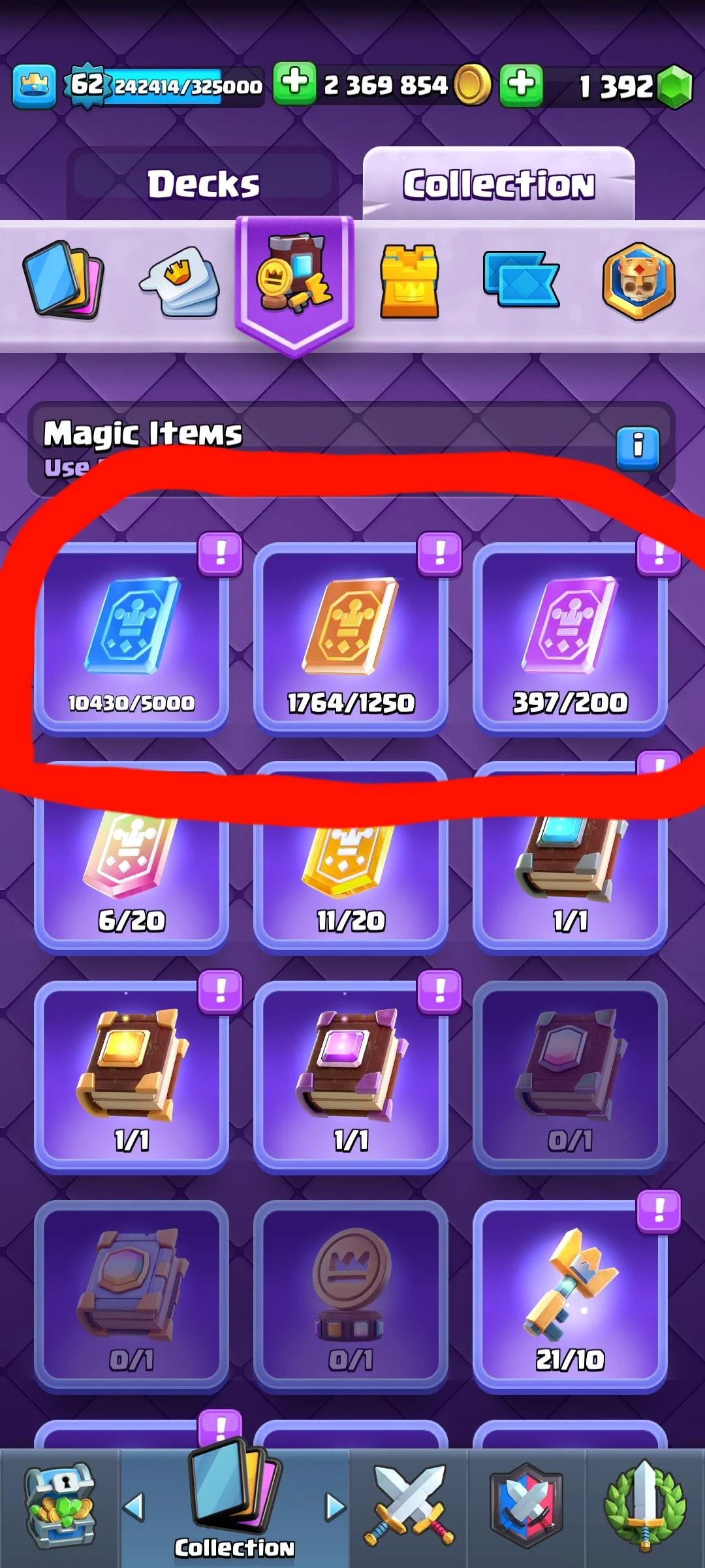 Is there a cap to wild card stacks? | Scrolller