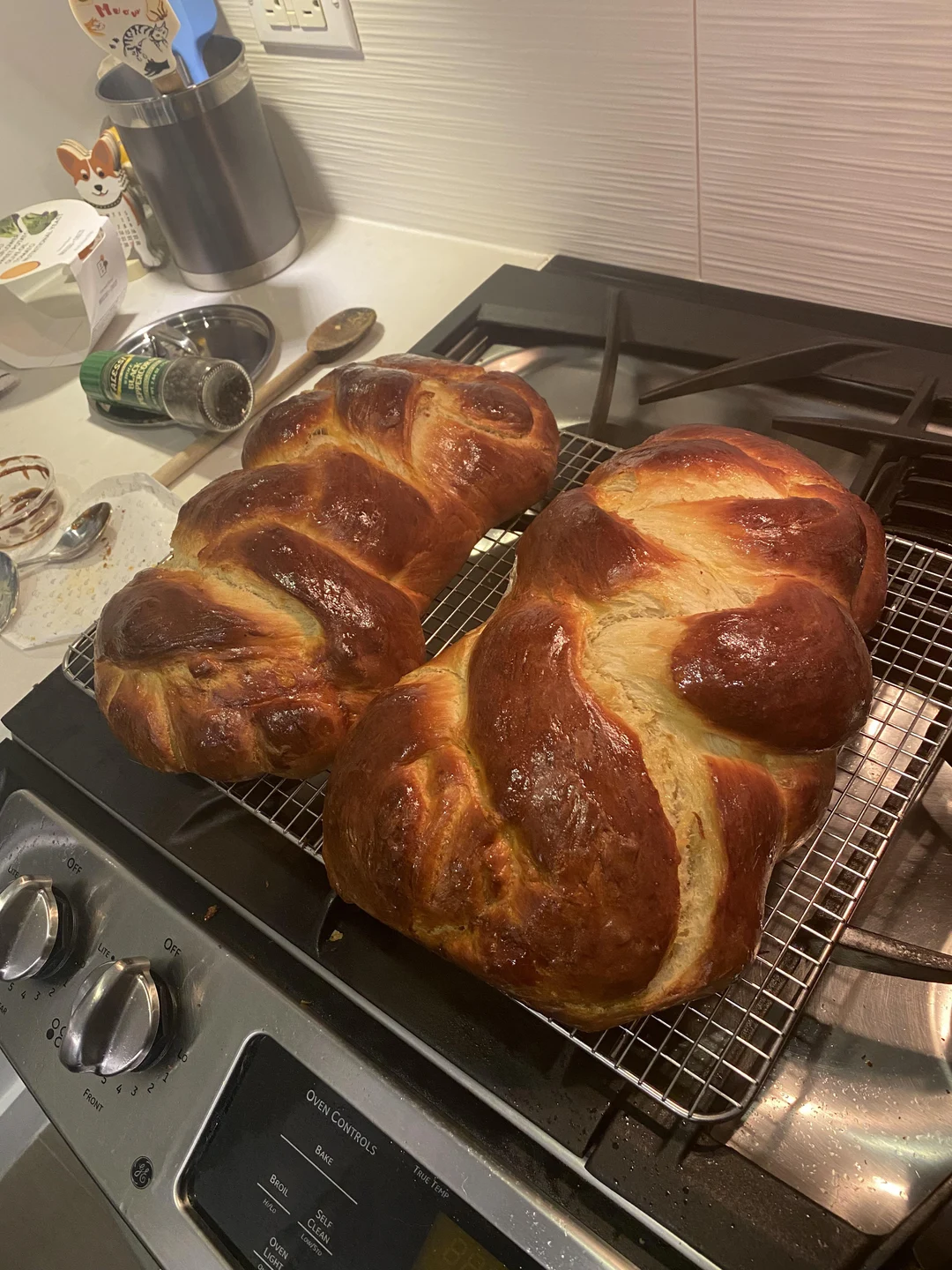 Challah with a little sourdough starter to give it a boost | Scrolller