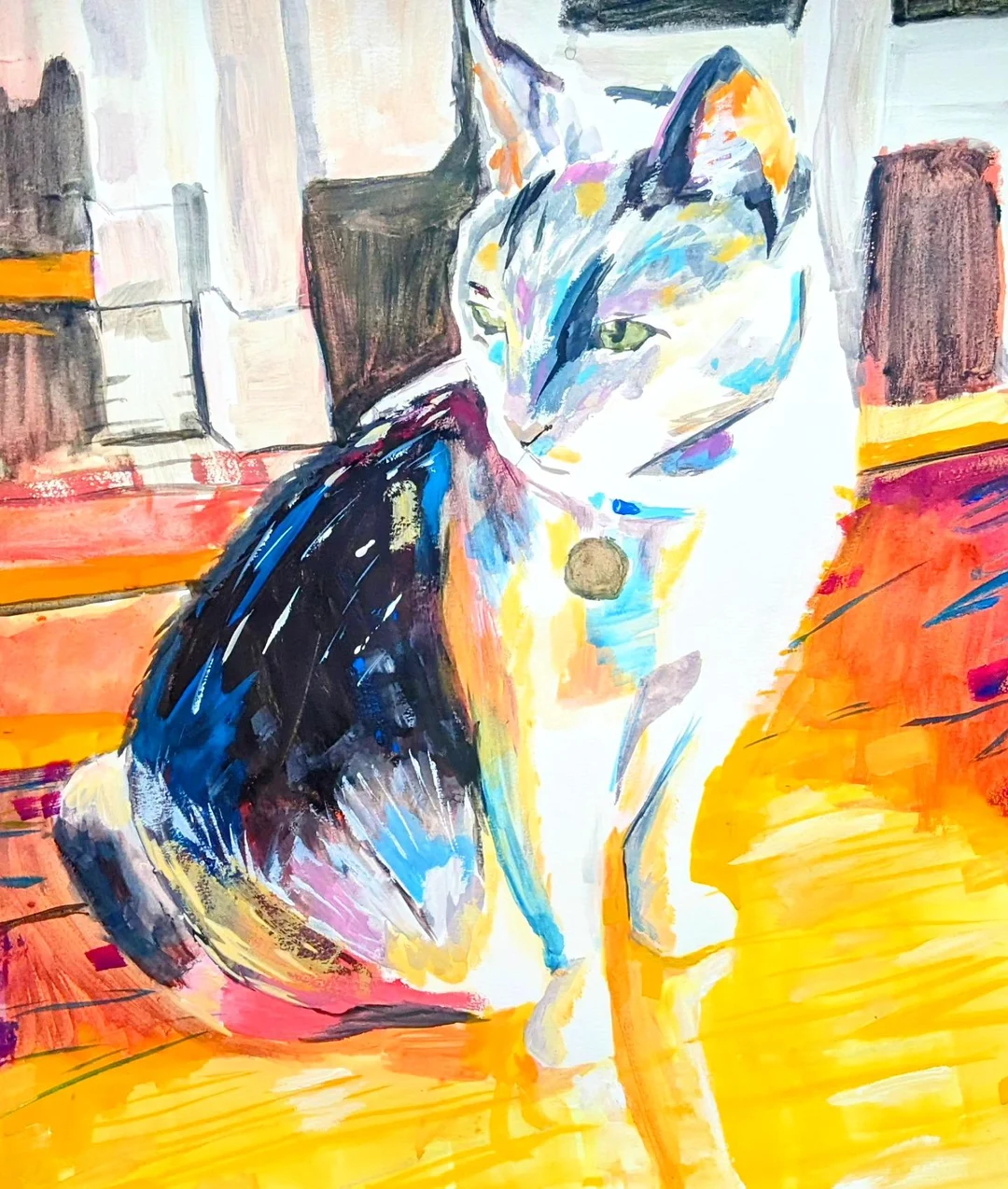 Stella, xjmackey, Gouache, 2024 | Scrolller