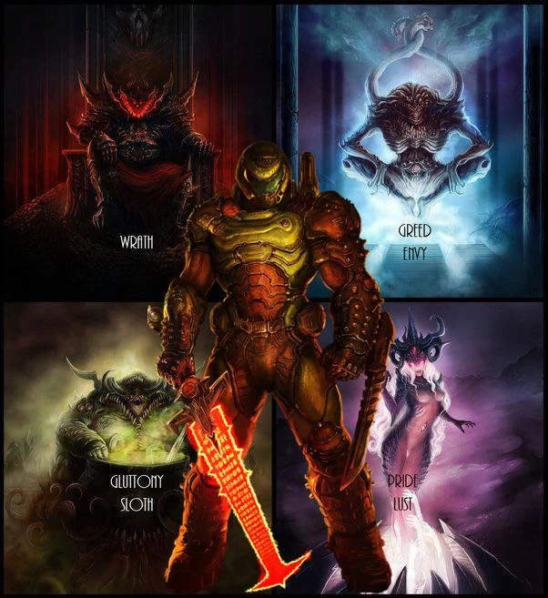 How would the Gods of Chaos react to The Doom Slayer’s presence? | Scrolller