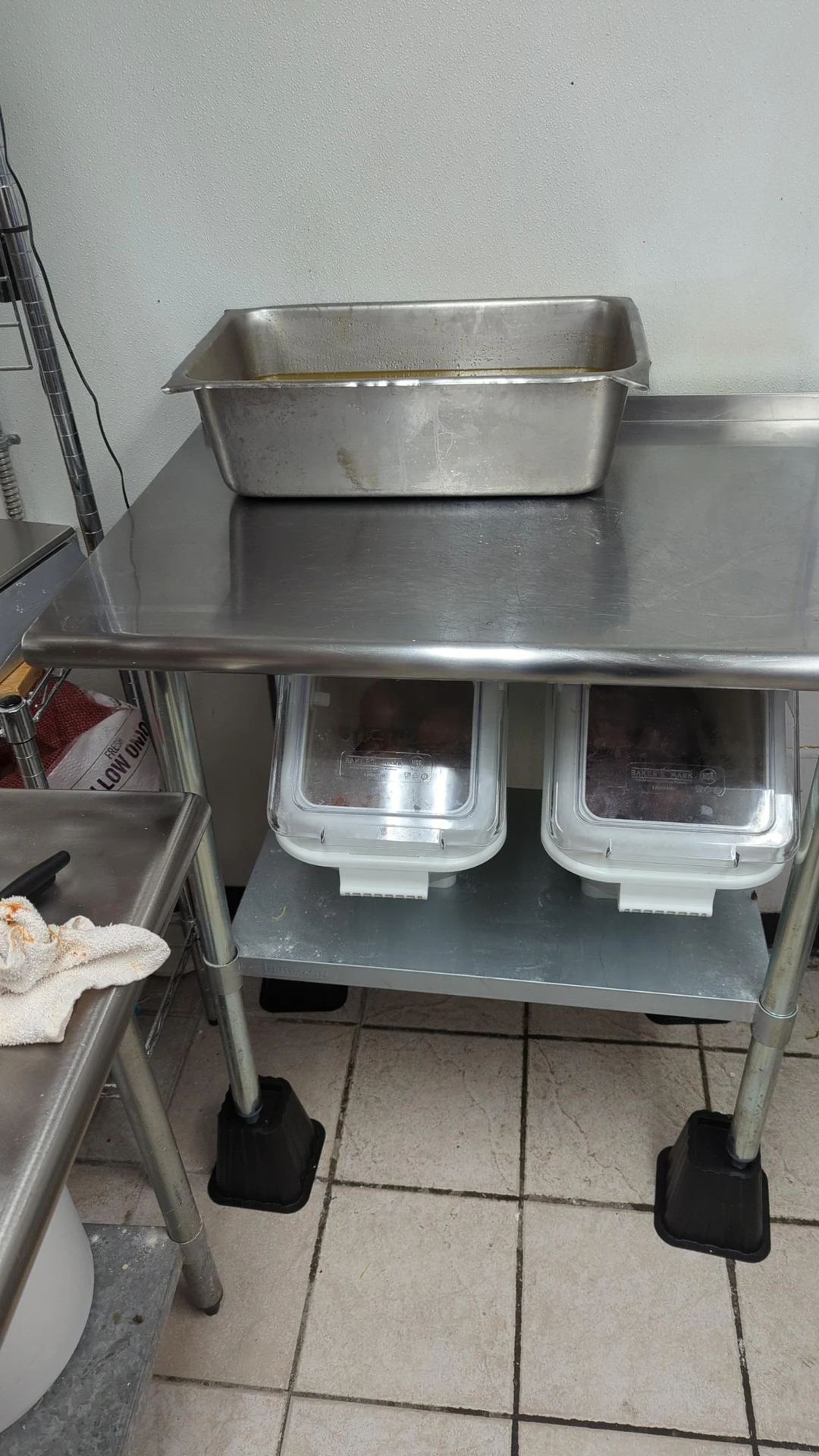 Made the prep table at work higher :D | Scrolller