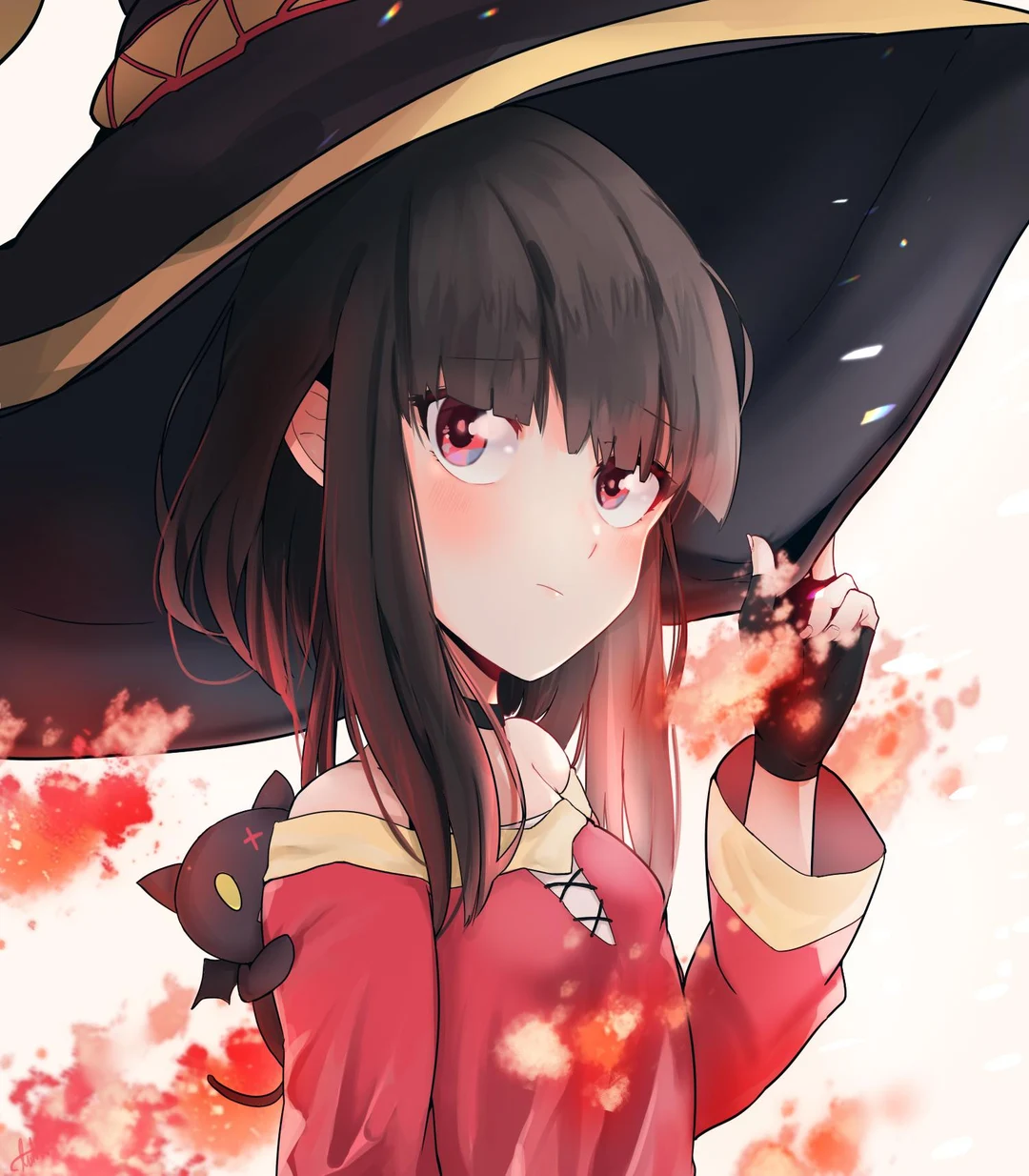 Megumin and Chomusuke (By lahn) | Scrolller