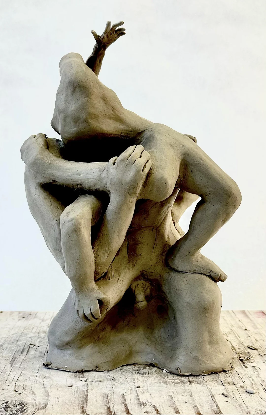 Burden, me, clay sculpture, 2023 | Scrolller