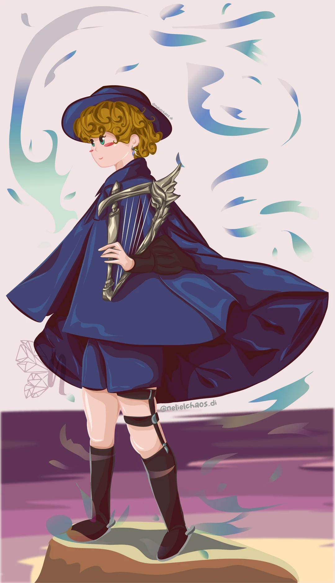 The Poet, me, Digital, 2023 | Scrolller