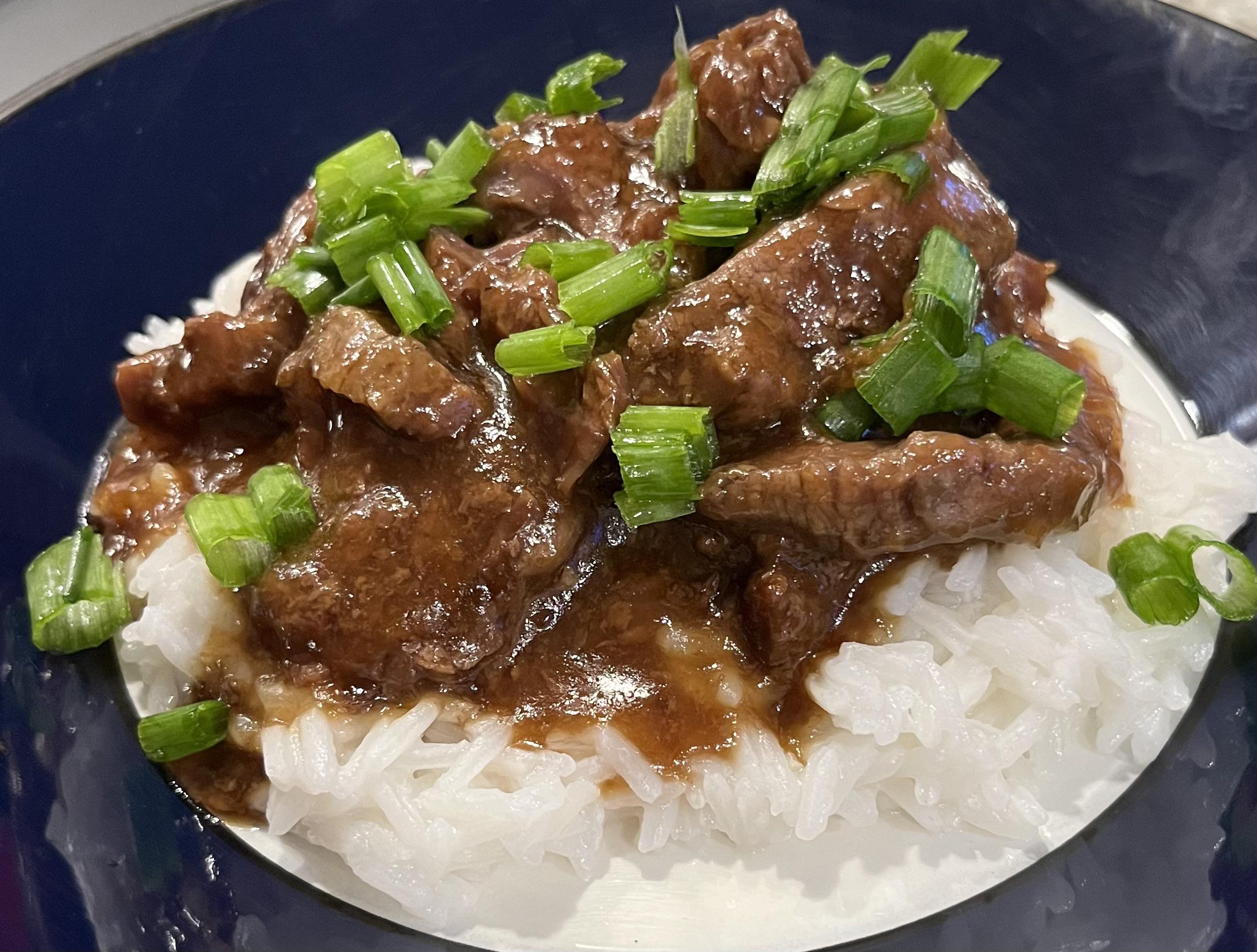 [Homemade] Mongolian Beef with Rice | Scrolller
