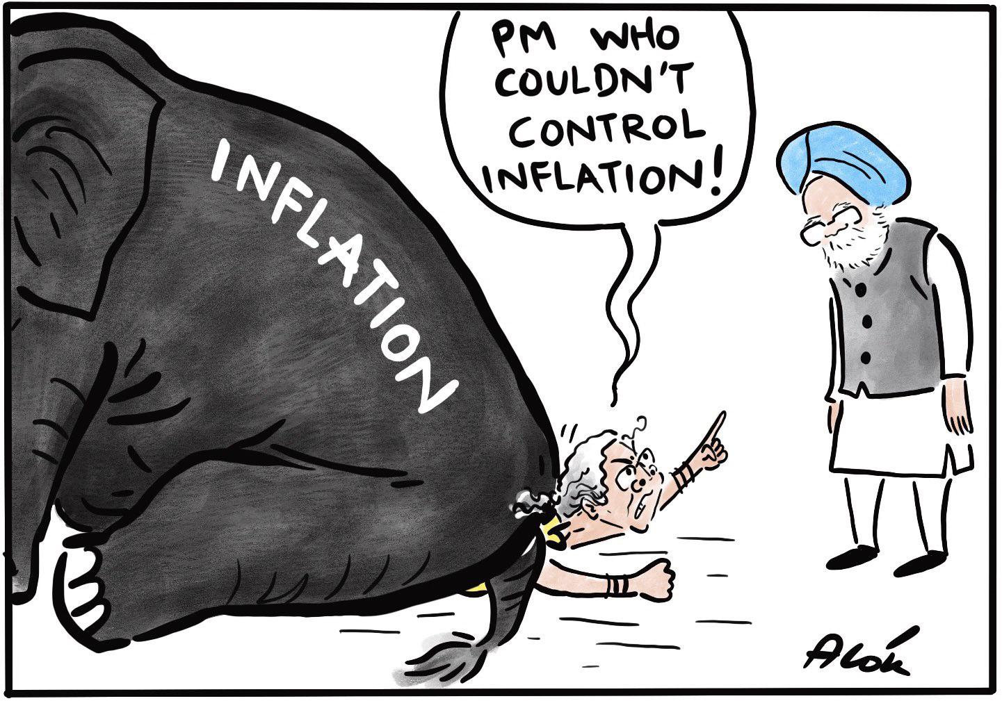 Inflation | Art by Alok | Scrolller
