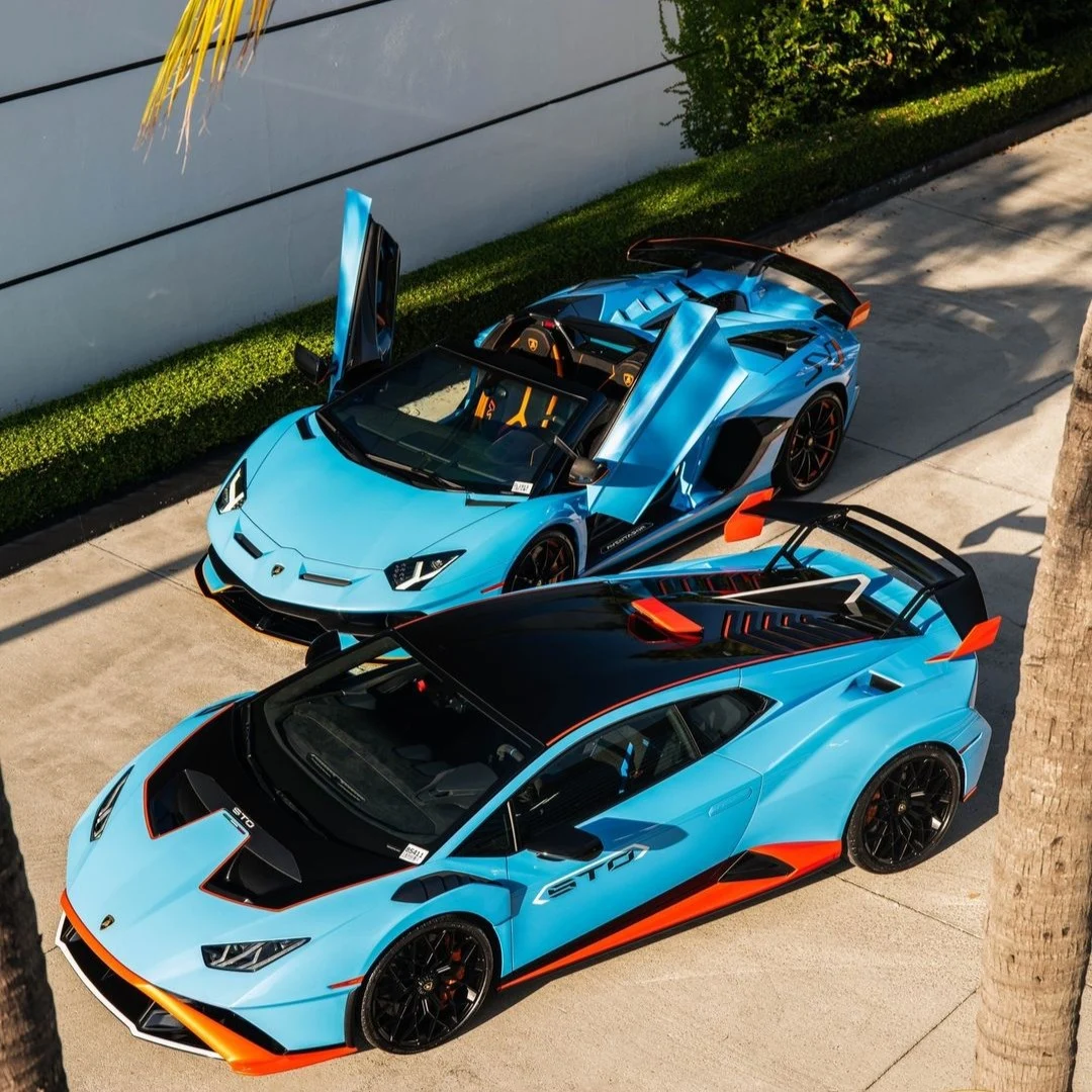double trouble: Lamborghini V10 Huracan STO & V12 Aventador SVJ ...