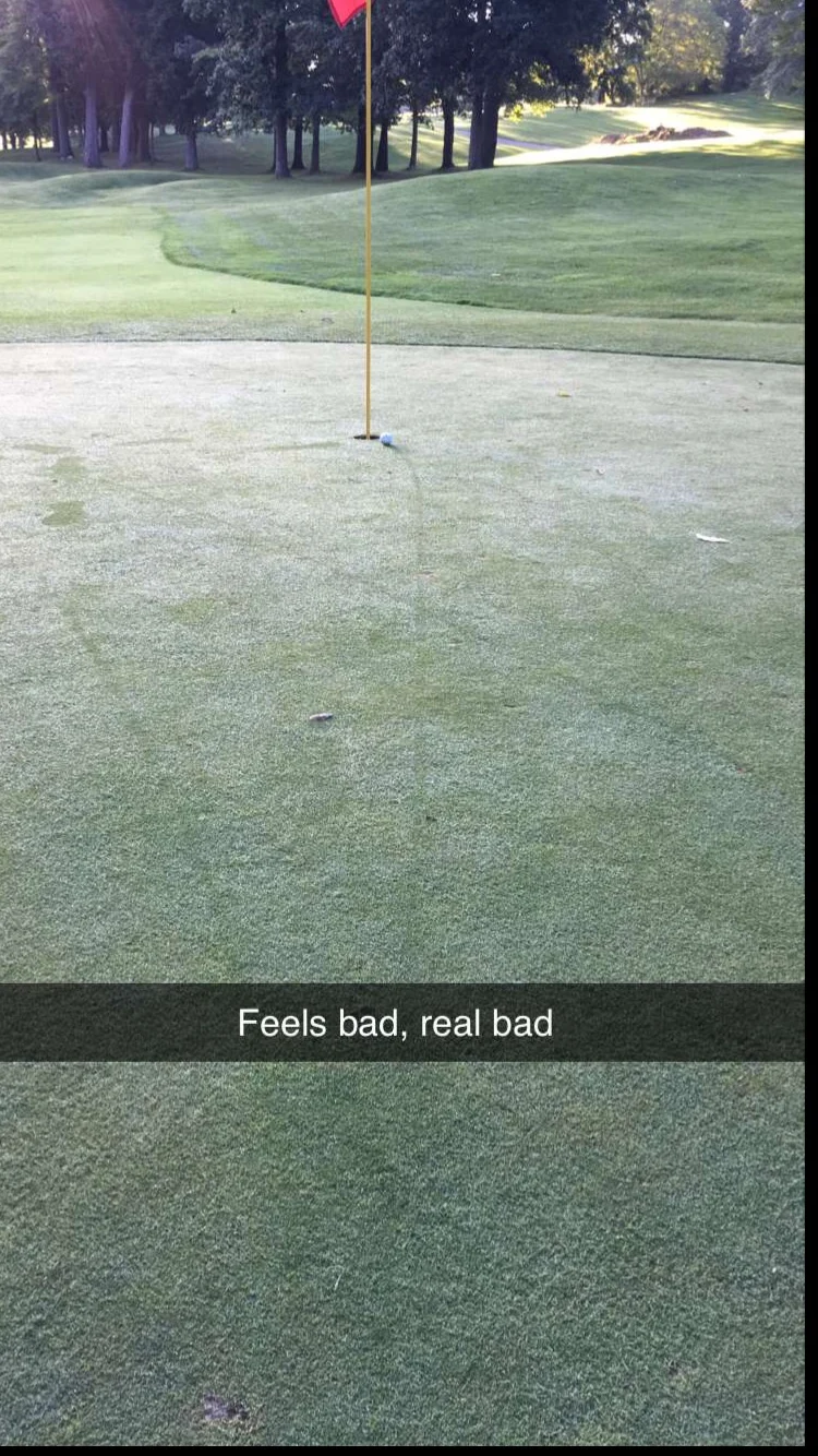 Putt submission from a recently converted dew sweeper | Scrolller