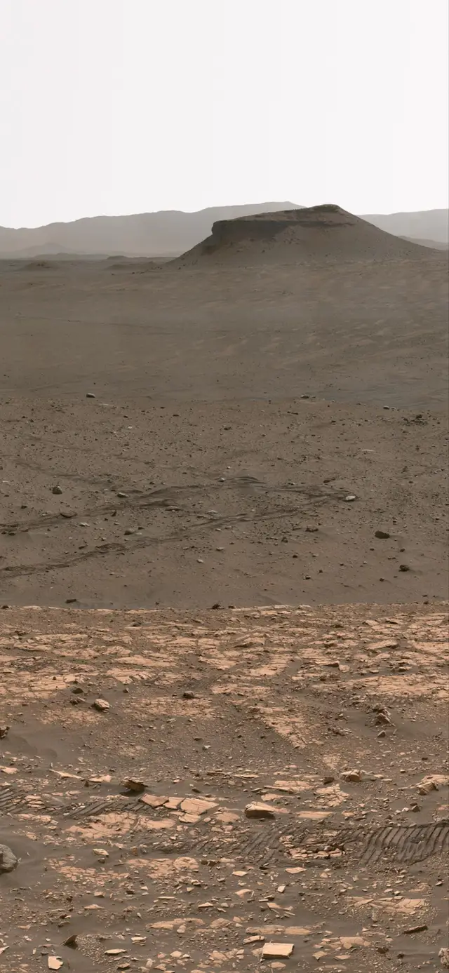 Mars' Jezero Crater Delta | Scrolller