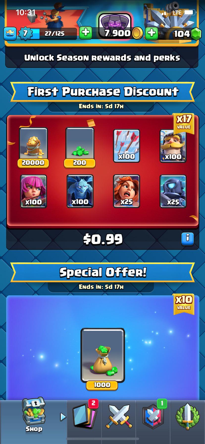 Made a mini and got this offer | Scrolller
