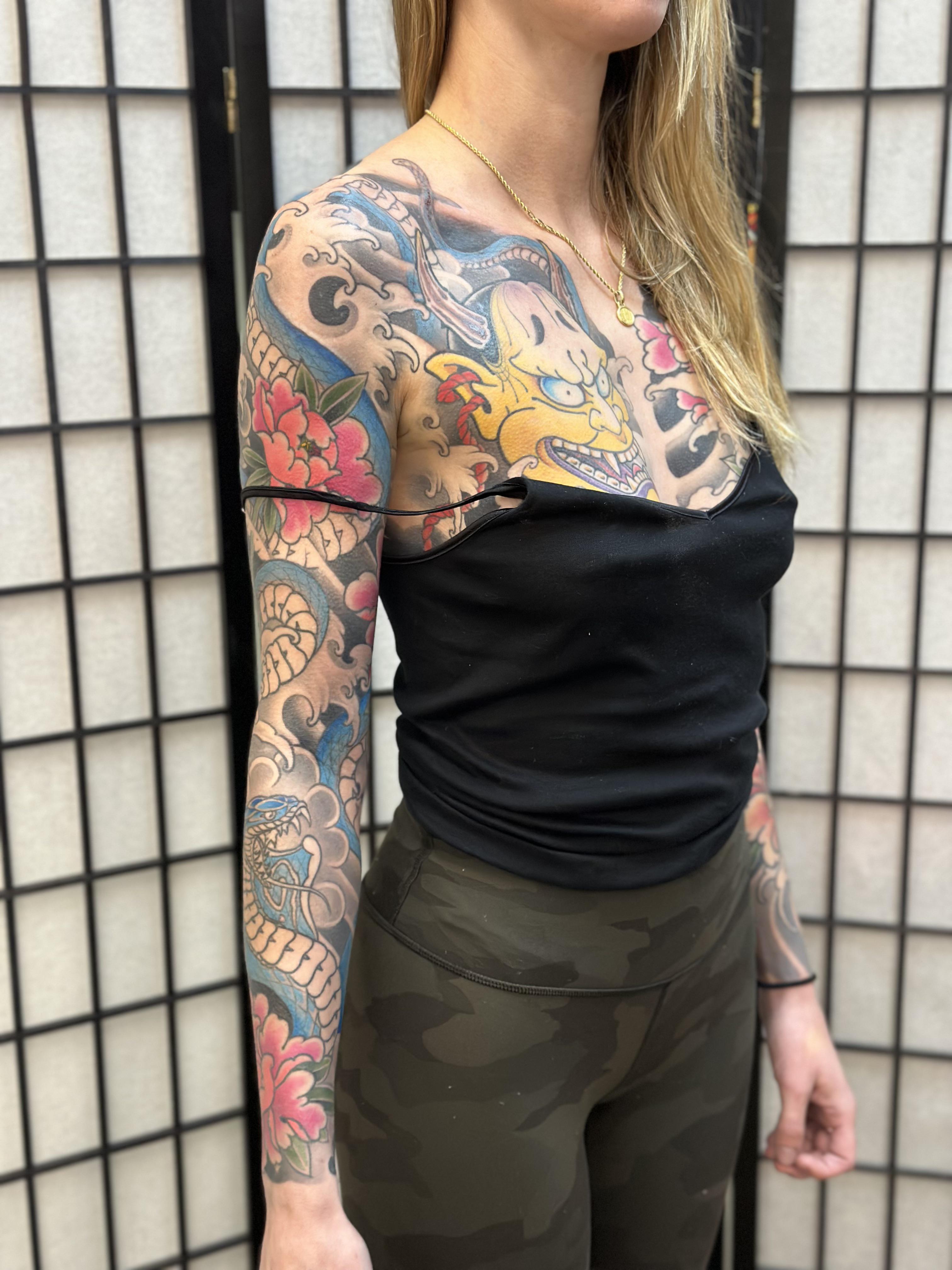 Bodysuit progress.. Tatts by Daniel Werder at Boartooth Tattoo in LA | Scrolller