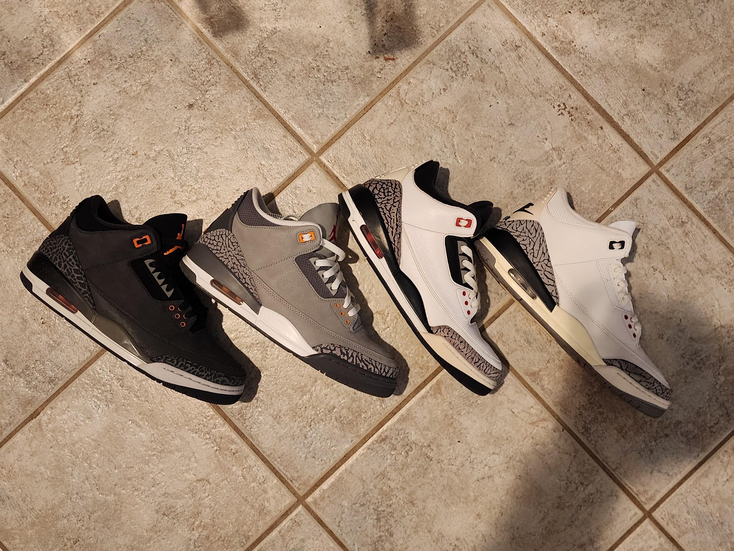 Which 3s you rocking? | Scrolller