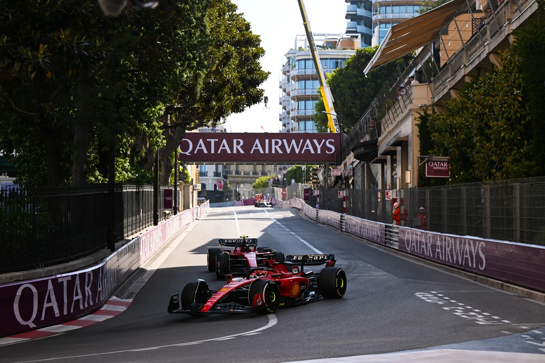 Charles Leclerc and Carlos Sainz (Ferrari SF-23), 2nd free practice, 2023 Monaco GP [4000x2666 ...