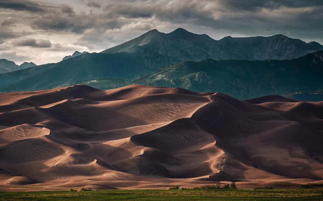The sheer scale of Great Sand Dunes is mind-blowing! Great Sand Dunes National Park, Colorado ...
