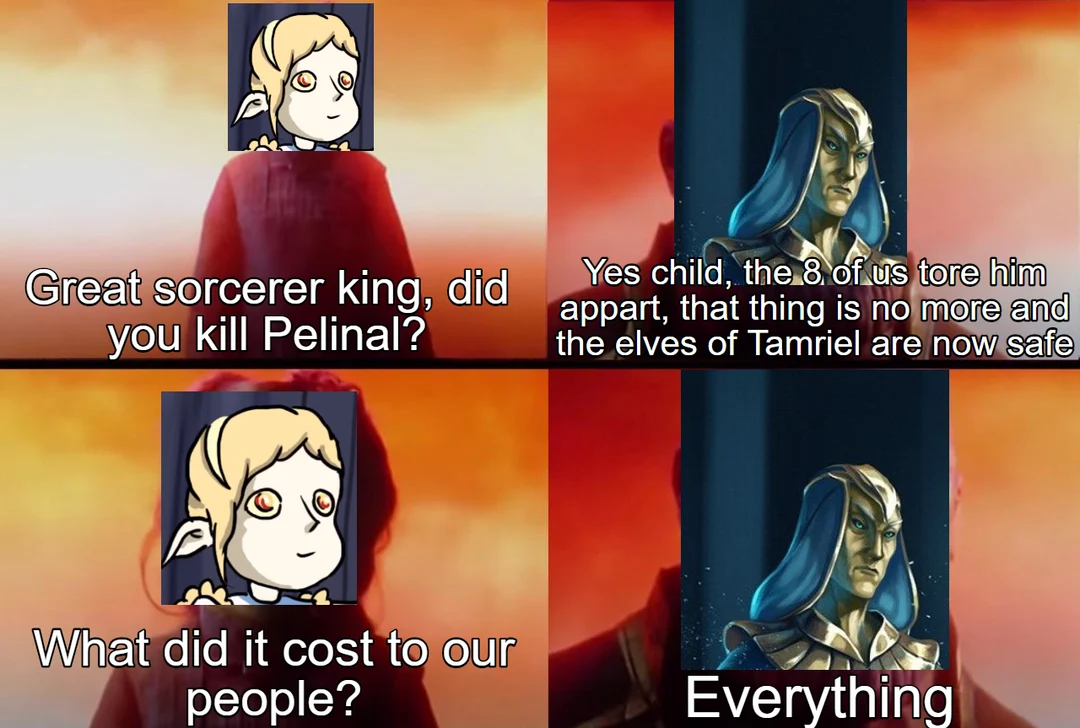 The people who killed Pelinal are heroes, they saved many innocents from a genocide | Scrolller