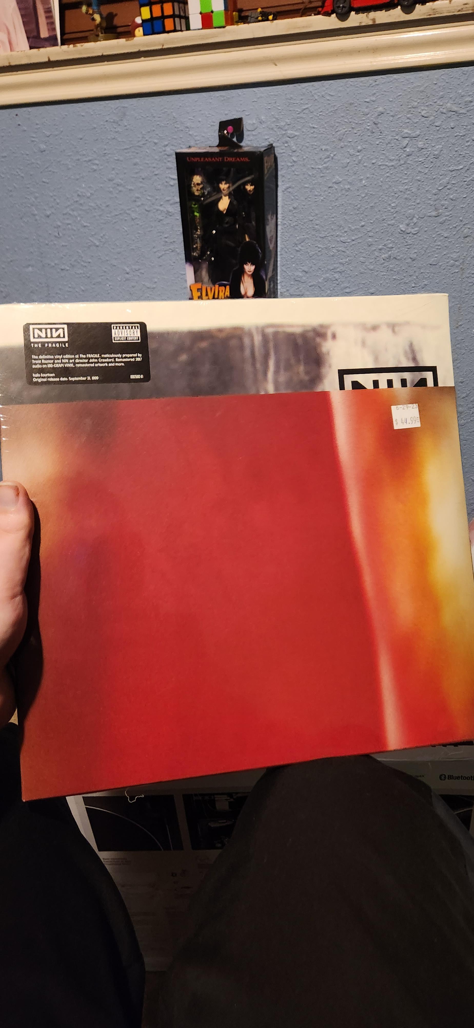 Was happy to find this at a record store, since it's sold out on nin ...