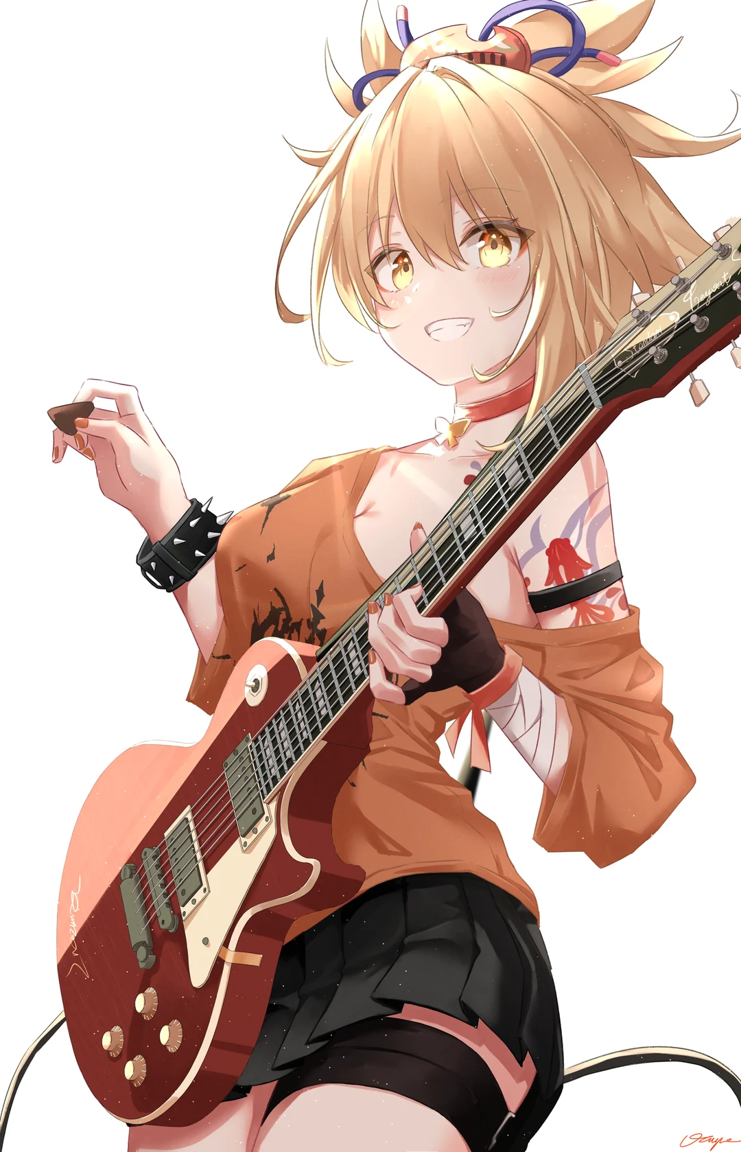 Yoimiya 🎸 by Vayneeeee [Genshin Impact] | Scrolller