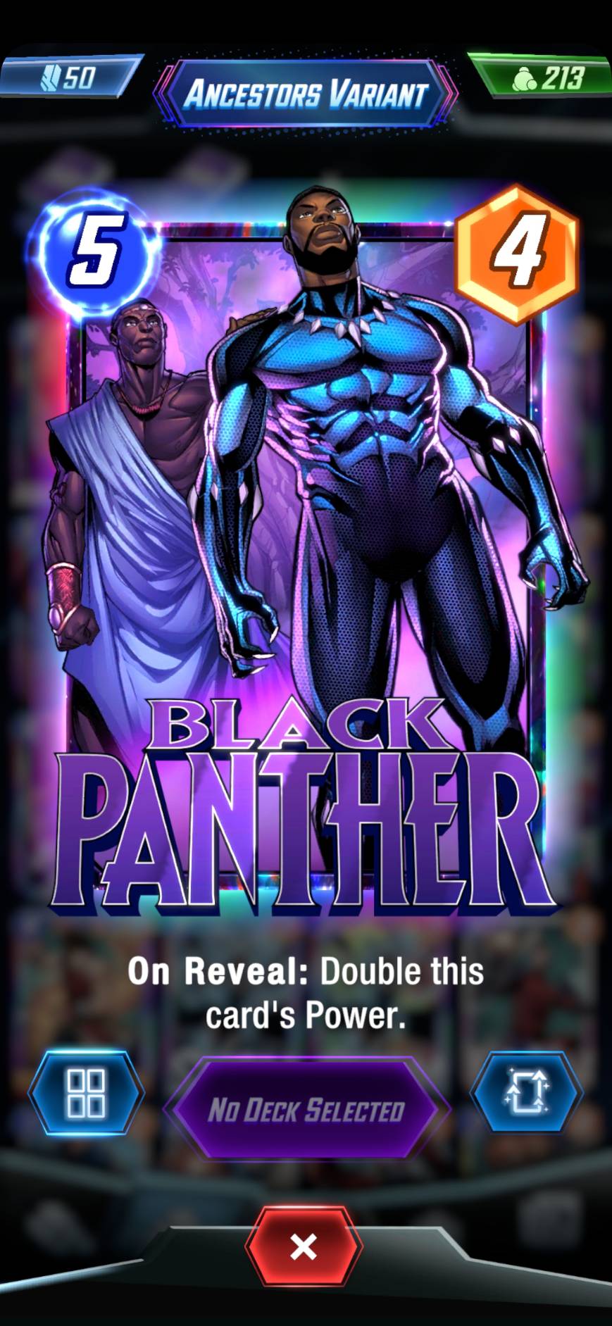 Is it just me, or is the new infinity effect on this Black Panther really so dope? | Scrolller
