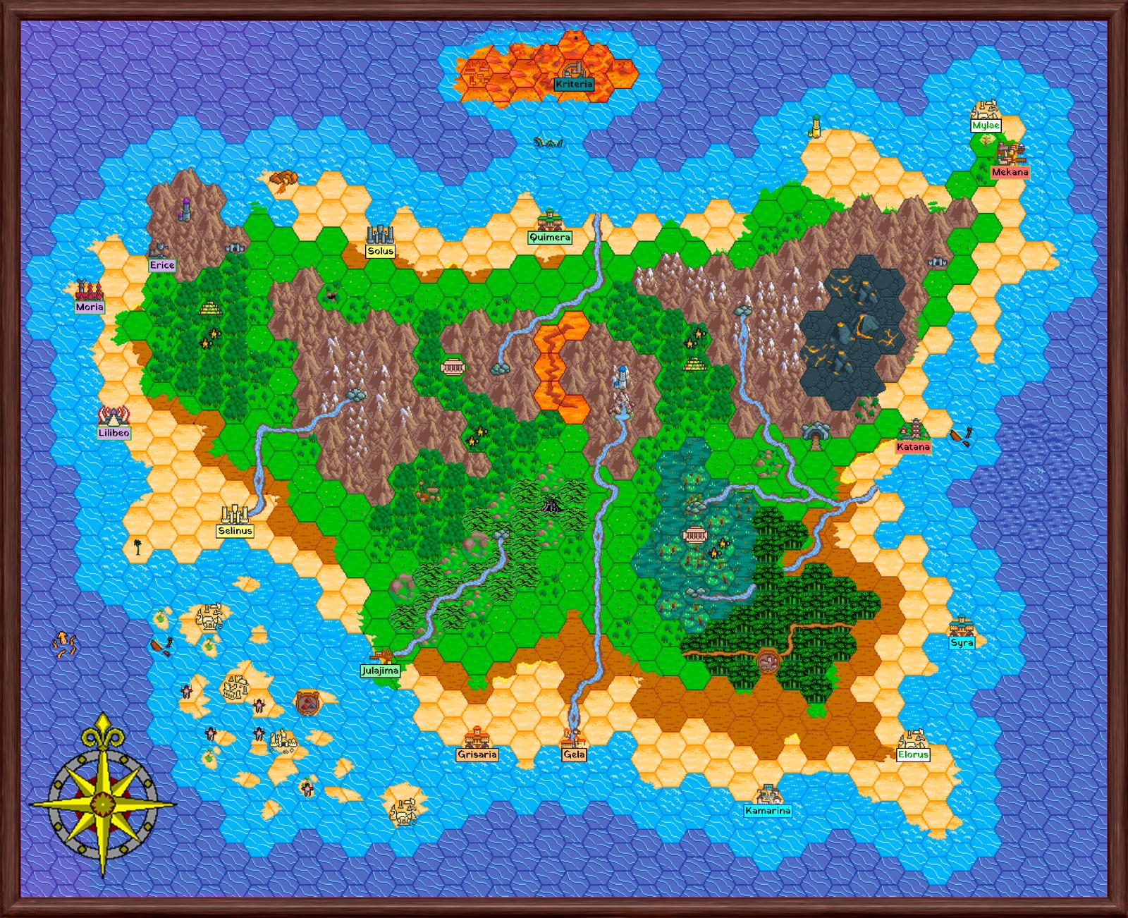 Hex map made with Hex kit | Scrolller