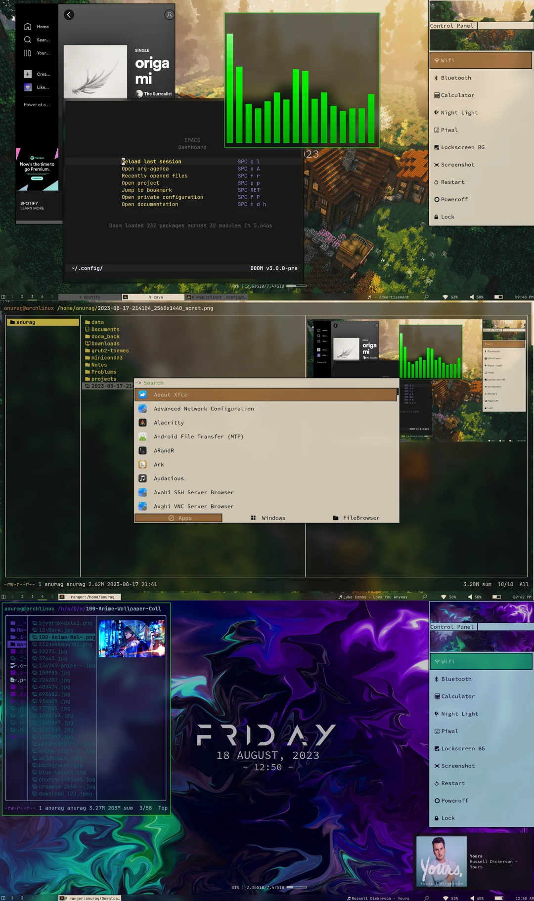 [QTILE] Thoughts and suggestions?? | Scrolller